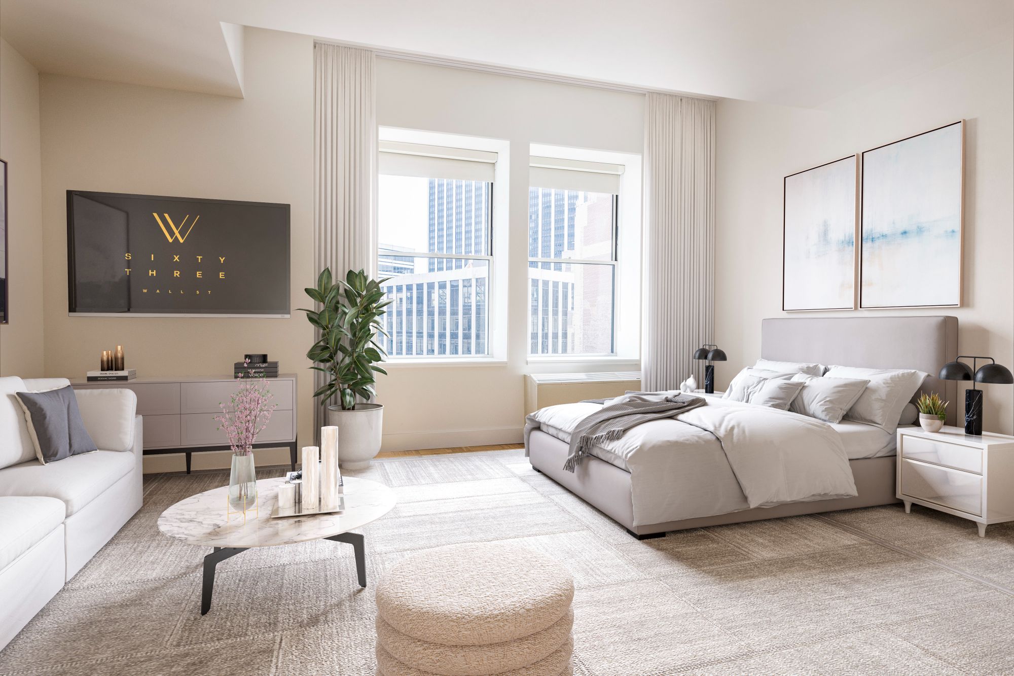 Studio to Three-Bedroom Apartments in Financial District, NY